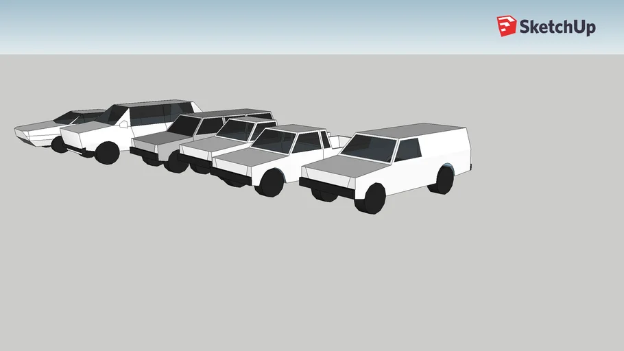 Simple automobiles | 3D Warehouse