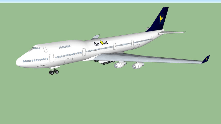 Boeing 747-800 | 3D Warehouse