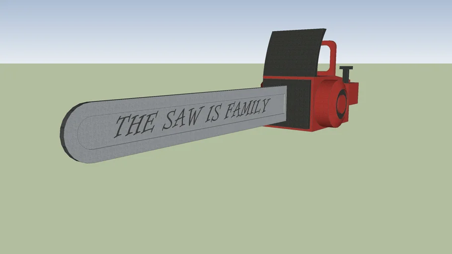 Leatherface Chainsaw | 3D Warehouse