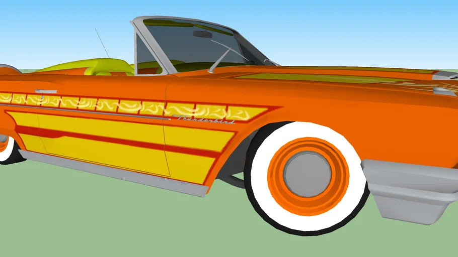 1964 Ford Thunderbird lowrider | 3D Warehouse