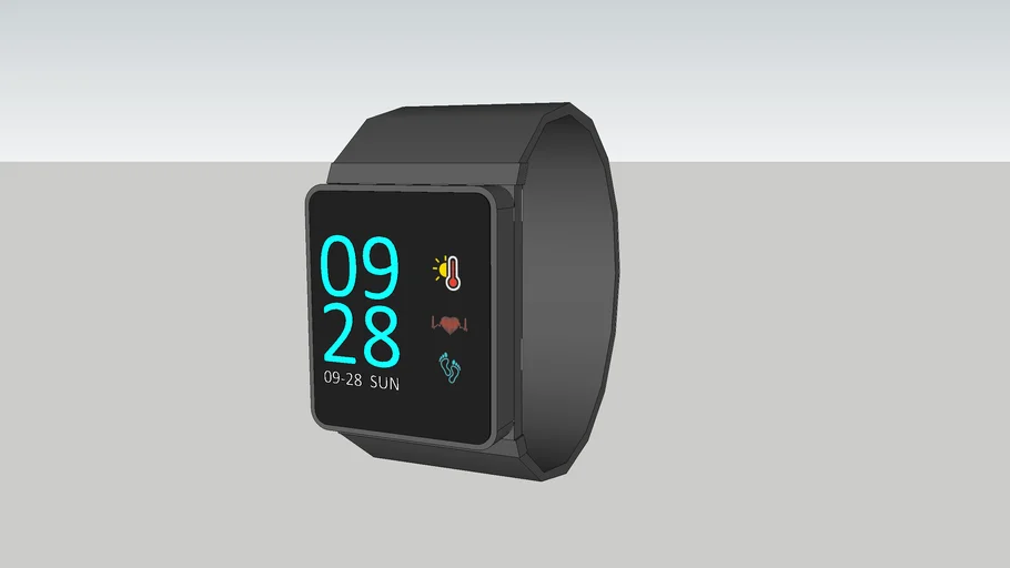 Relógio Smartwatch | 3D Warehouse