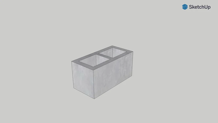 Cinder Block | 3D Warehouse