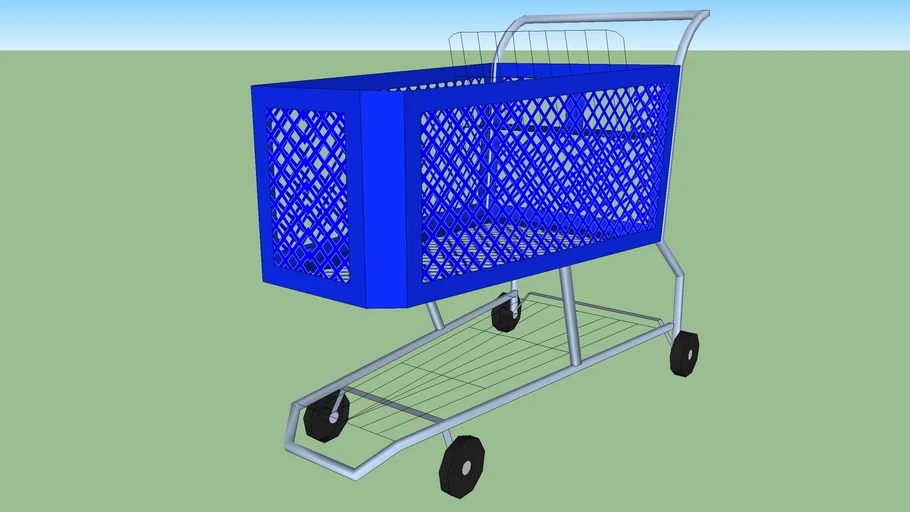 Shopping Cart | 3D Warehouse
