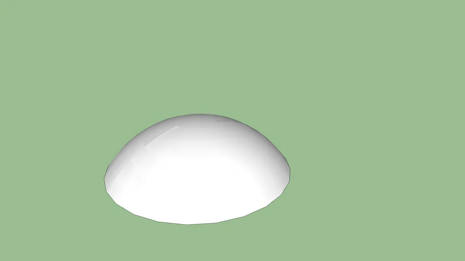 Plain dome | 3D Warehouse