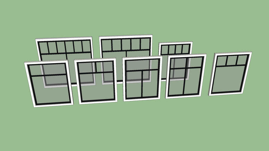 Windows Set | 3D Warehouse