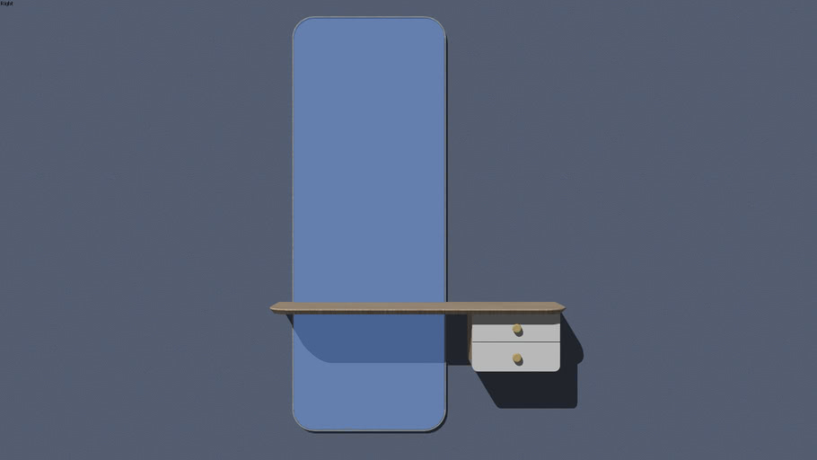 Dressing Unit | 3D Warehouse