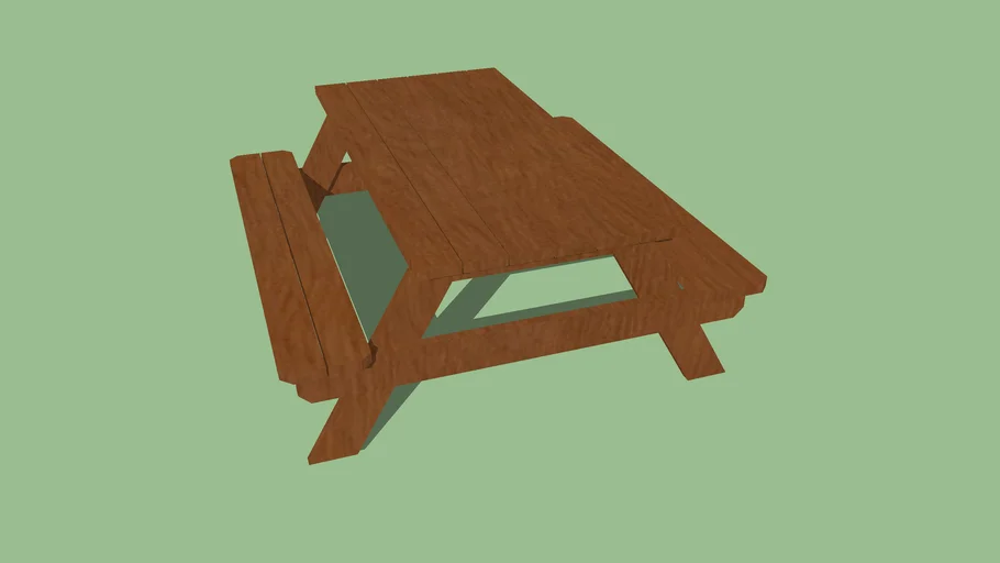 picnic table | 3D Warehouse