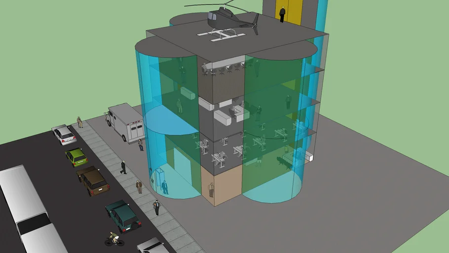 Some weird Building :) | 3D Warehouse