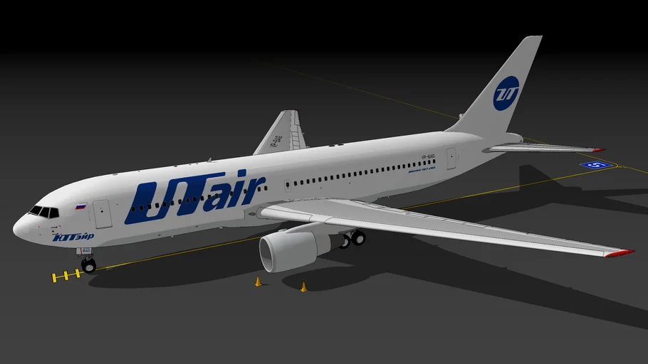 UTAir Aviation 767-224(ER) (2017) | 3D Warehouse