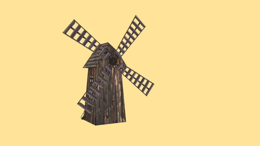 Wiatrak animacja | 3D Warehouse