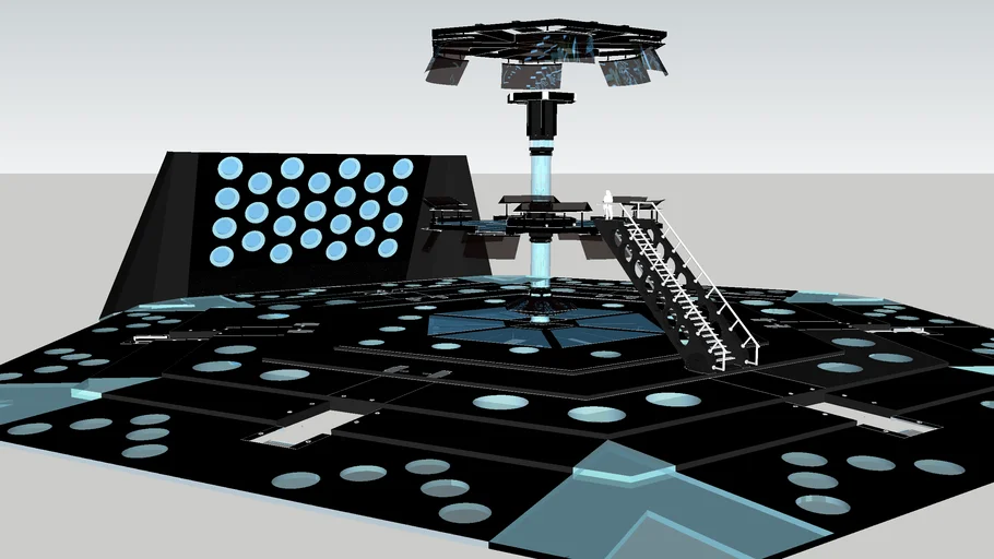 Build Your Own TARDIS Console Room Pack 5 Blue | 3D Warehouse