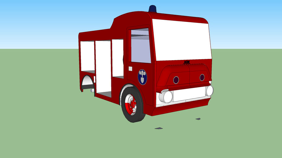 Old Toys Colltction: Fireman Sam Jupiter | 3D Warehouse