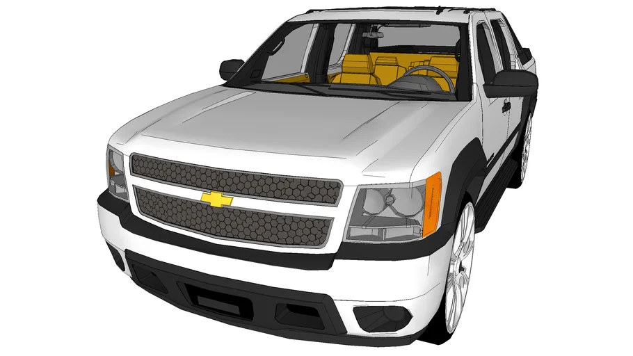 CHEVROLET AVALANCHE LTZ | 3D Warehouse