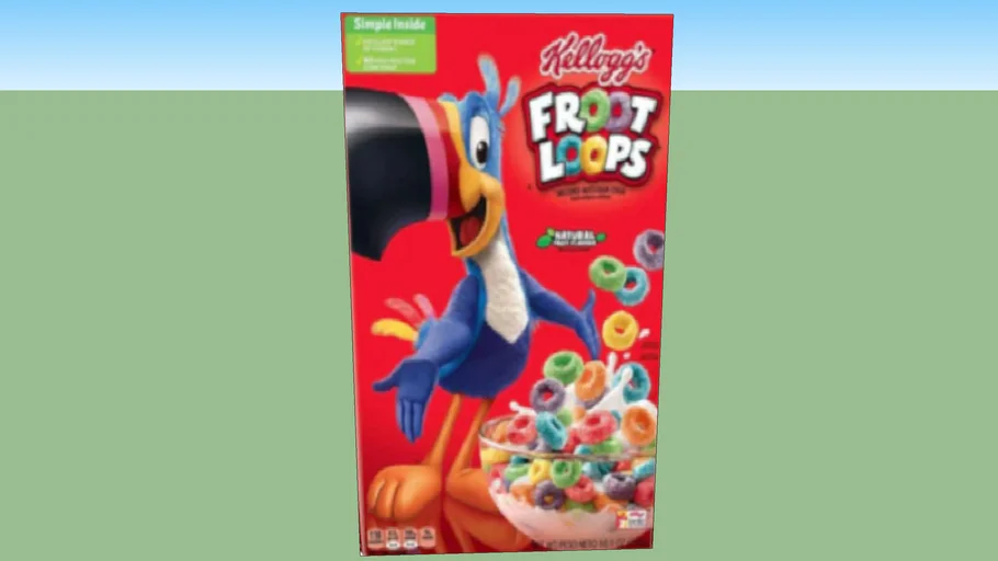Kellogg's Frootloops | 3D Warehouse