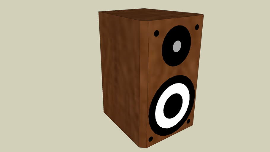 Axiom M2 Bookshelf Speaker | 3D Warehouse