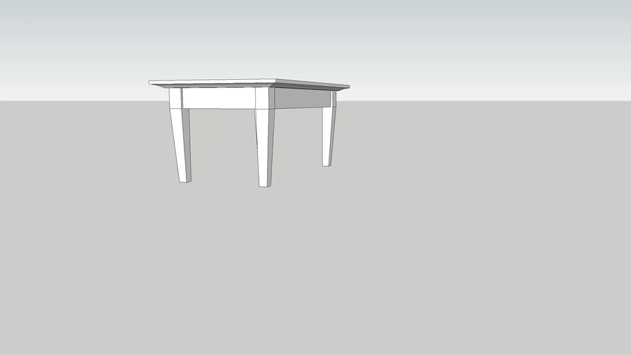 mesa simples | 3D Warehouse