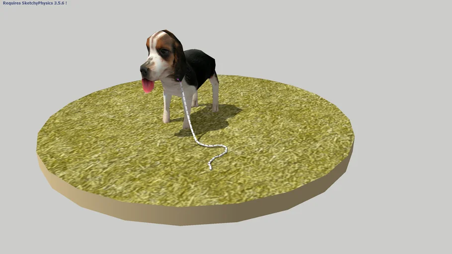 3d dog sketchyphysics | 3D Warehouse