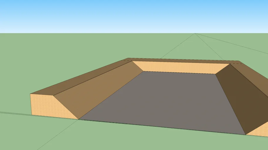 Empty Pit Shooting Range | 3D Warehouse