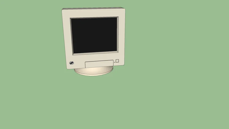 IBM CRT monitor (model 6324-001) | 3D Warehouse