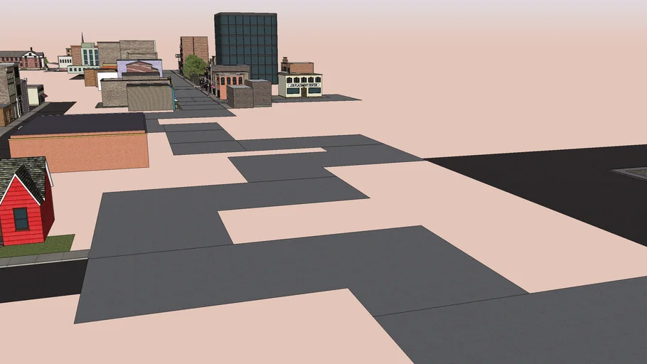 Downtown Quahog (14th Update) *6/05/10* | 3D Warehouse