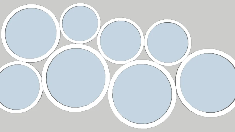 Round mirror | 3D Warehouse