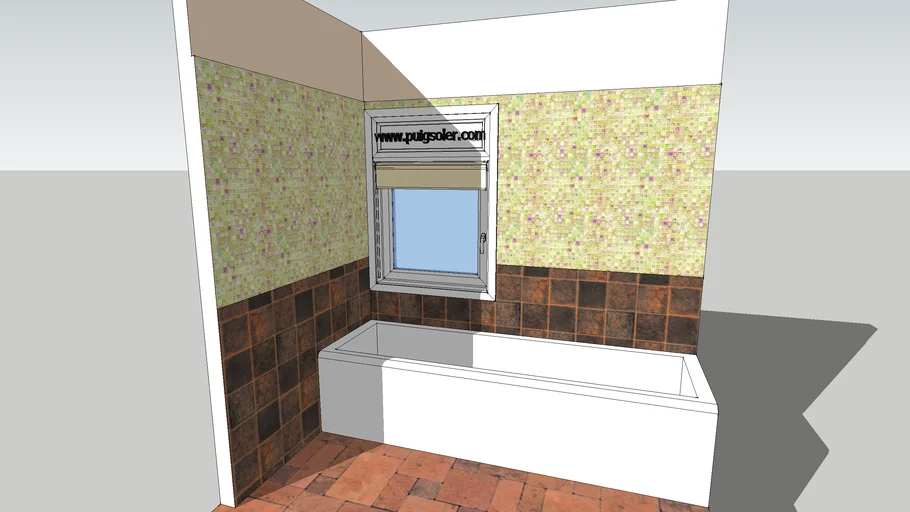 Ventana PVC con screen | 3D Warehouse