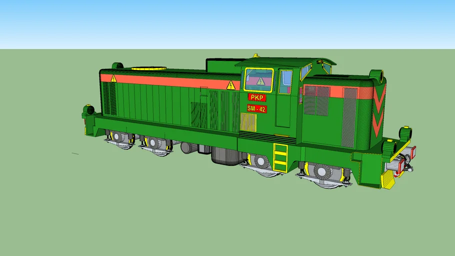 Lokomotywa spalinowa SM - 42 | 3D Warehouse