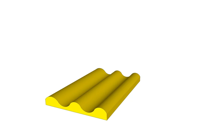 Waved Roof | 3D Warehouse