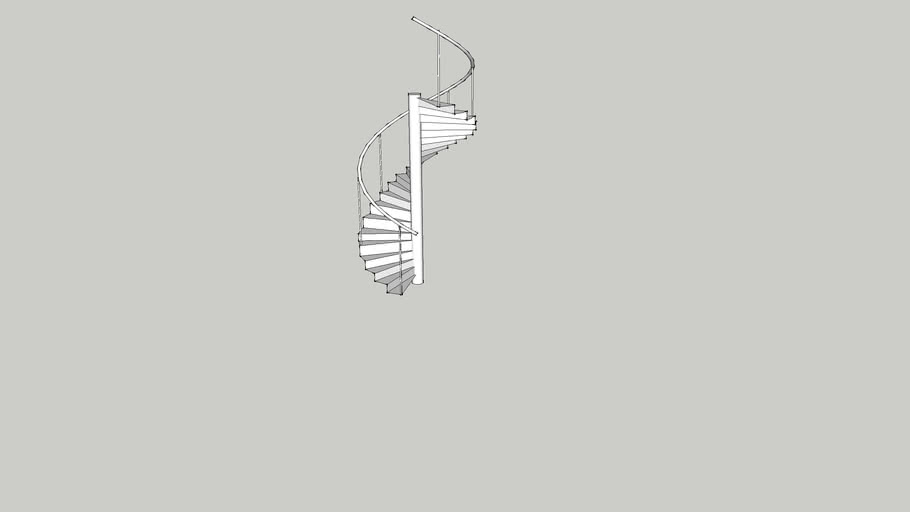 scala chiocciola | 3D Warehouse