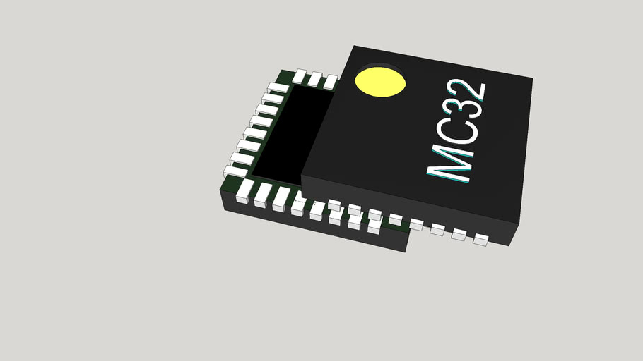 MICROCONTROLLER UNIT | 3D Warehouse