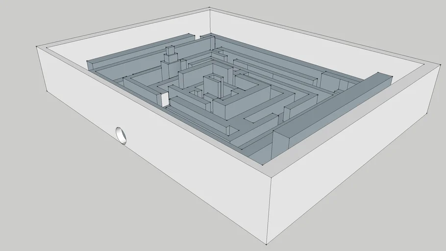 3D Model Maze | 3D Warehouse