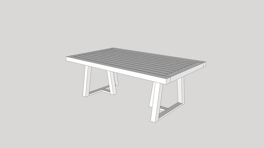 Modern Dining Table | 3D Warehouse