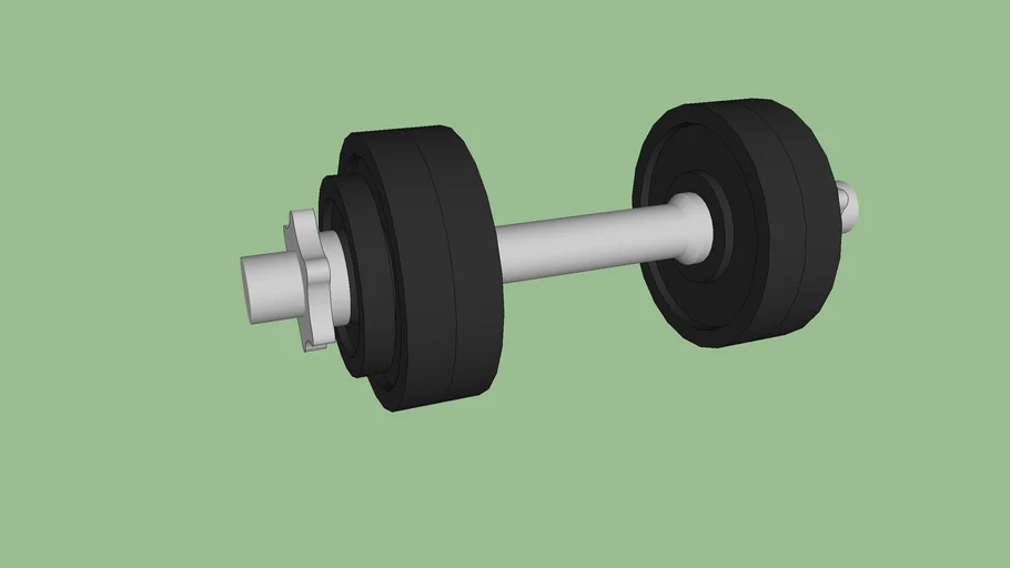 Torneo Dumbbell Set 13kg | 3D Warehouse