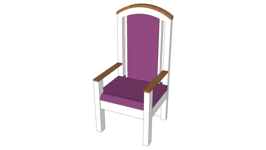 Church Pulpit Chair Main | 3D Warehouse