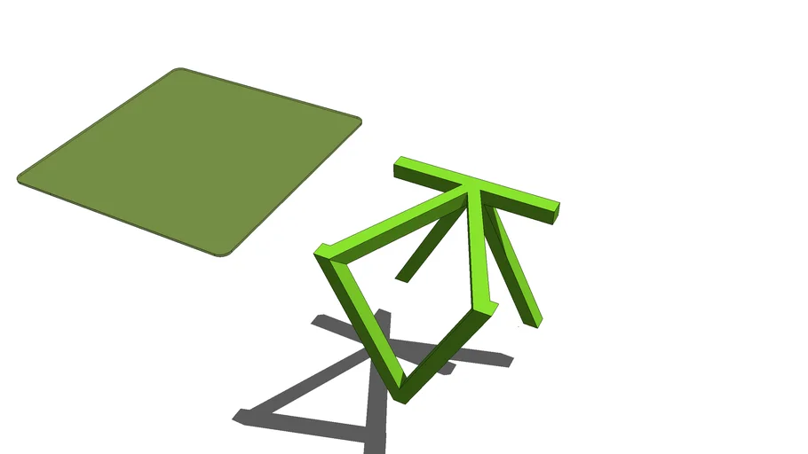 BASE DE MESA TRIANGULO | 3D Warehouse