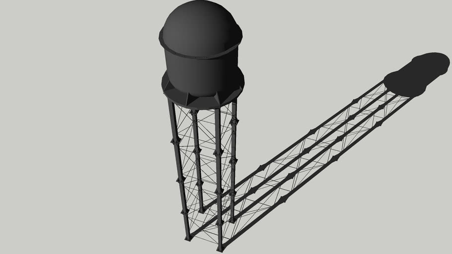 Water Tower | 3D Warehouse