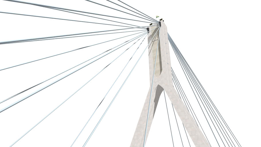 Cable Stayed Bridge segment | 3D Warehouse
