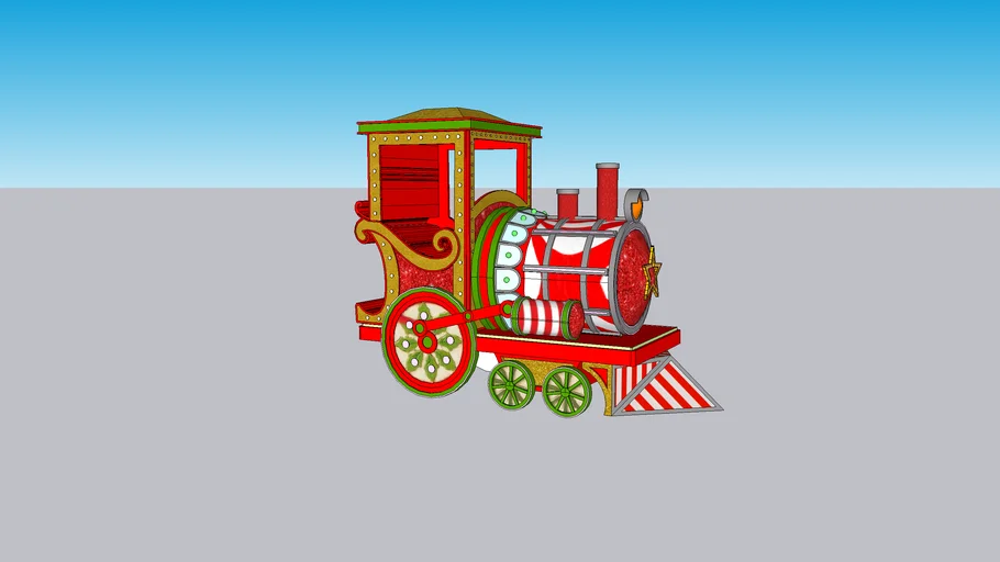 santa train | 3D Warehouse