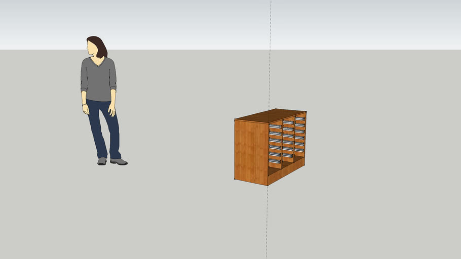 Gratnells shelf with runners | 3D Warehouse