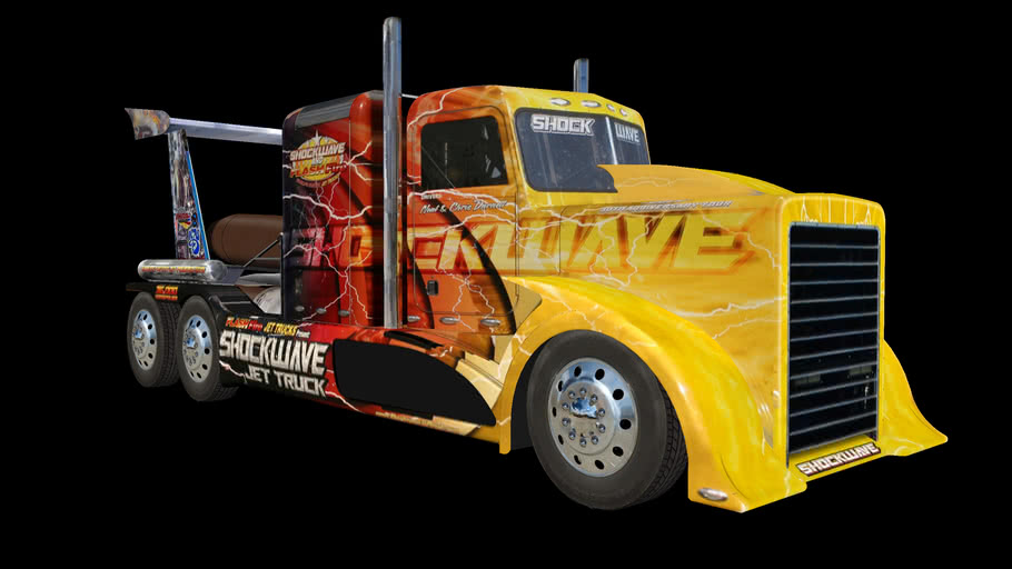 Shockwave Jet Truck | 3D Warehouse