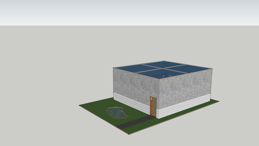 Small Modern House | 3D Warehouse