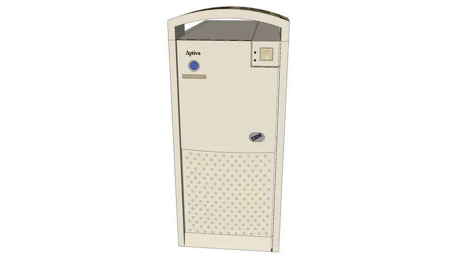 1996 IBM Aptiva Desktop computer model A45 | 3D Warehouse