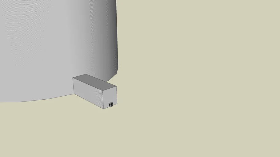 3d Cylinder Building