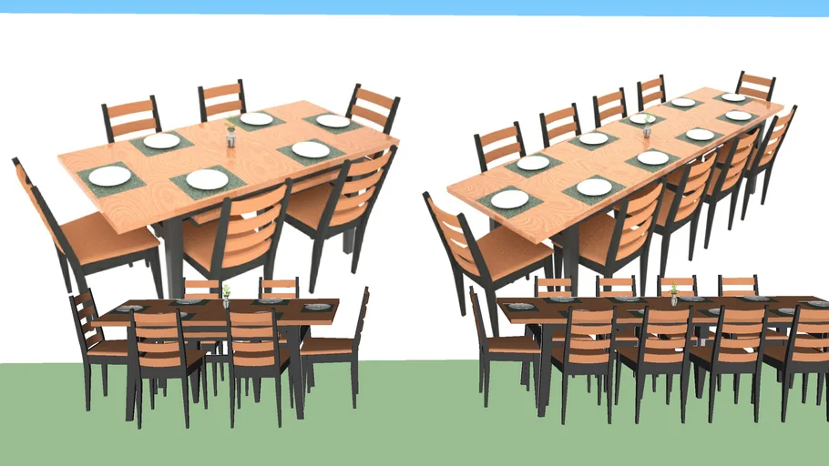 Folding dining table | 3D Warehouse