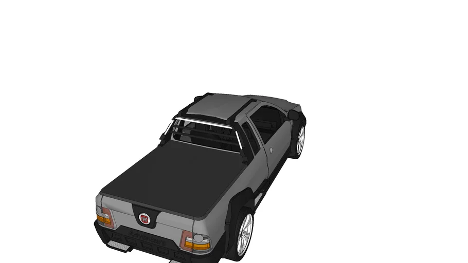 FIAT STRADA ADVENTURE DE TRANSITO | 3D Warehouse