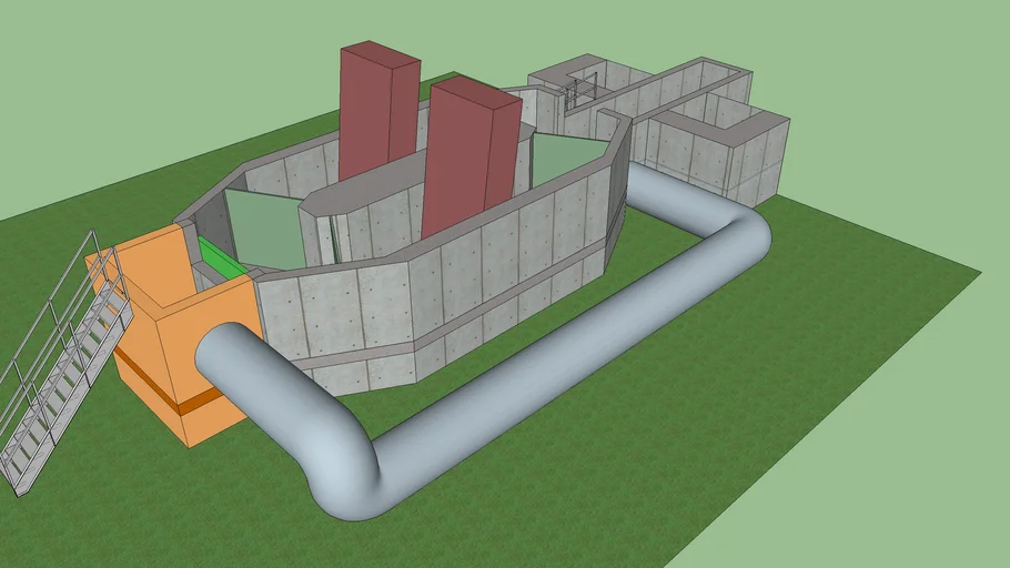 Headworks by pass | 3D Warehouse