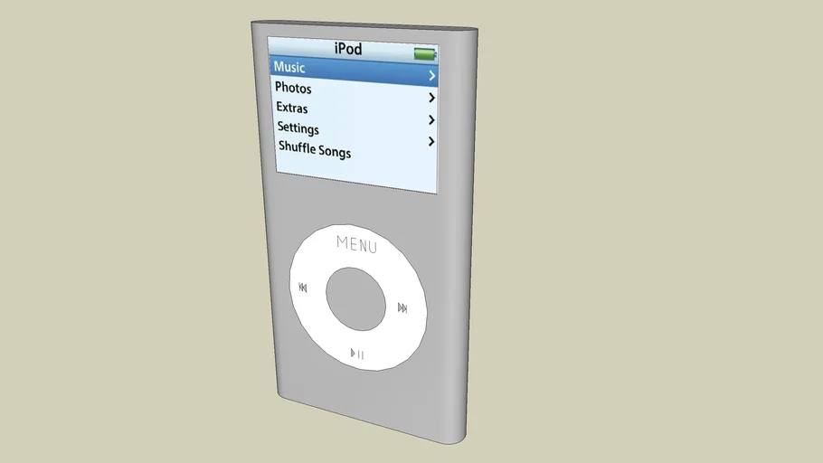 iPod Nano | 3D Warehouse