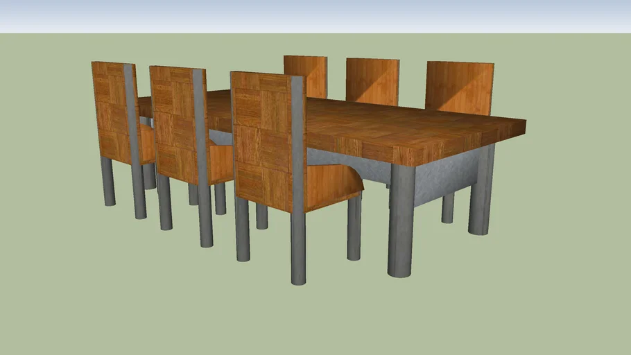 Dining-set | 3D Warehouse