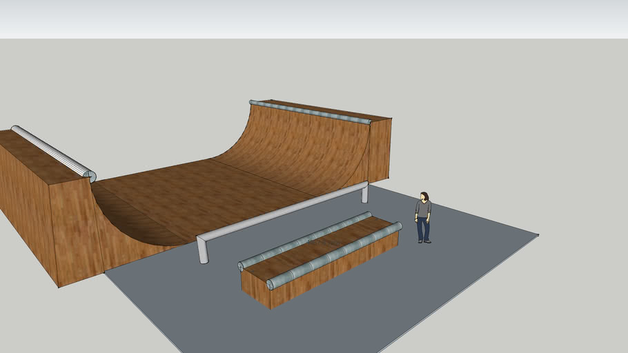 basic skatepark | 3D Warehouse