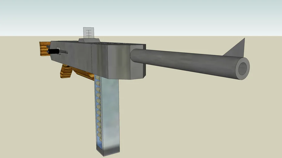 mpg-77 assault rifle | 3D Warehouse